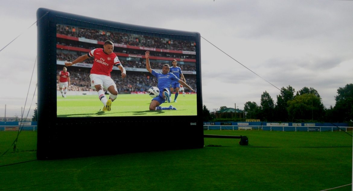 Outdoor Cinema for Football Clubs
